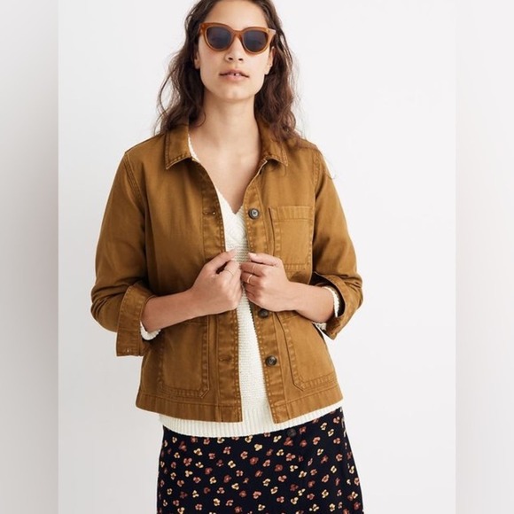 Madewell | Jackets & Coats | Madewell Garmentdyed Coat Sz S | Poshmark